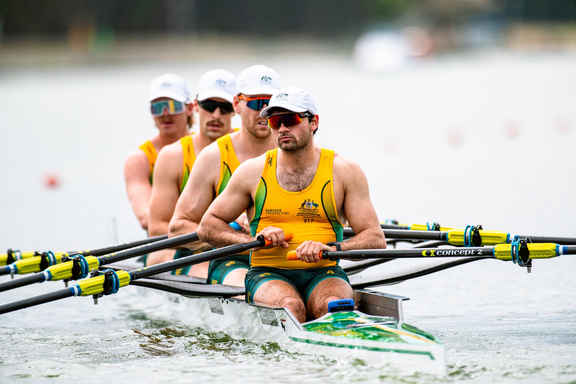 Men’s Quad Sculls crew taps into AFL Finals mindset for Worlds Semi-Final