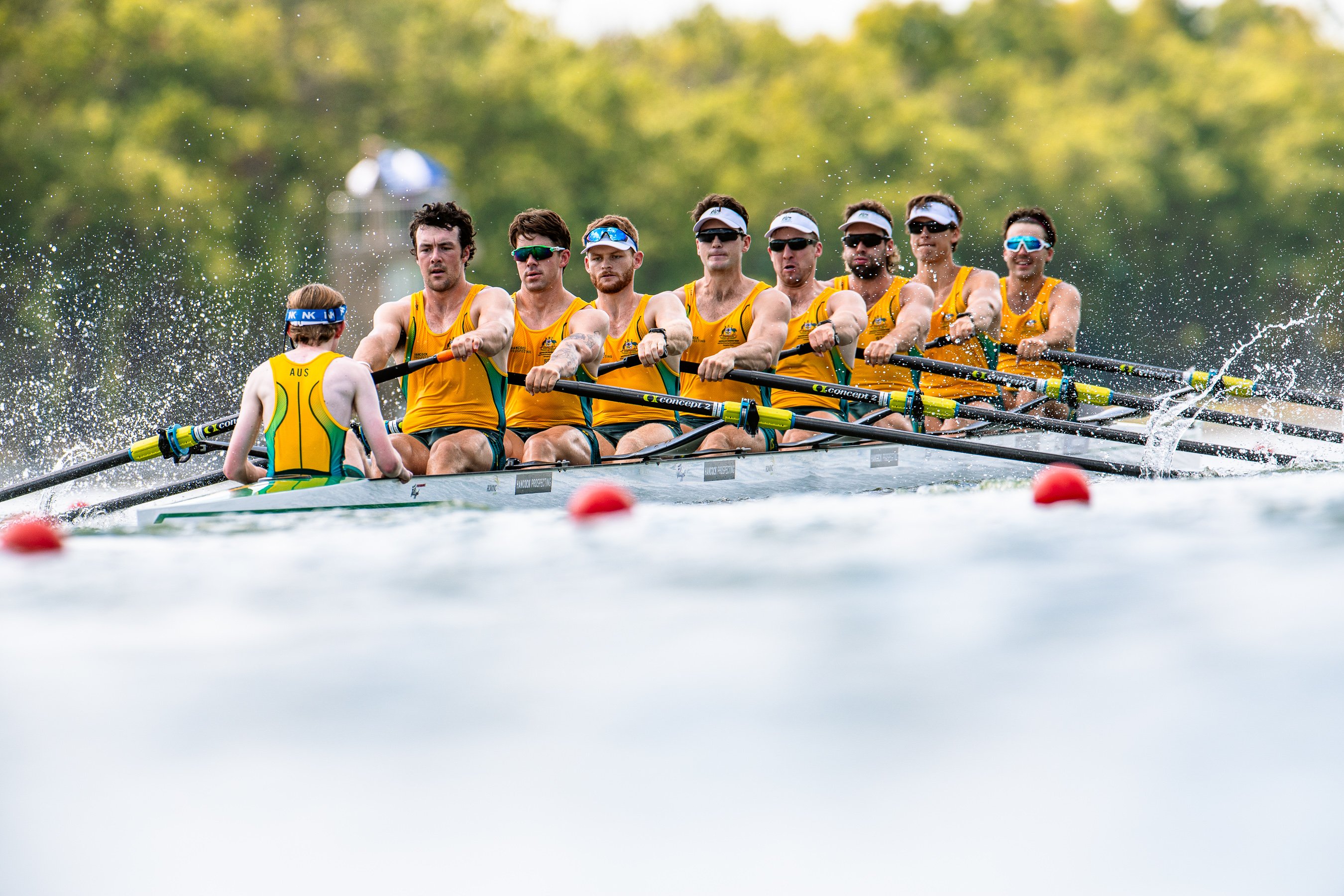 Australian Men’s Eight produces gutsy race for fourth at Shanghai Worlds