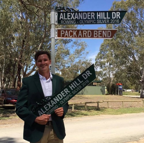 Australian Rowing Team Bio | Alexander Hill OAM