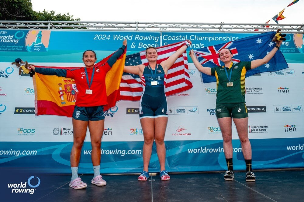 Australia’s Next Gen shines at World Rowing Beach Sprint Finals