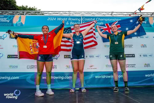 Australia’s Next Gen shines at World Rowing Beach Sprint Finals