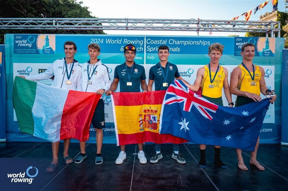 Australia’s Next Gen shines at World Rowing Beach Sprint Finals