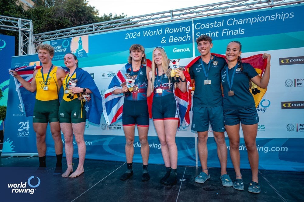 Australia’s Next Gen shines at World Rowing Beach Sprint Finals