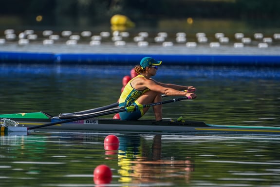 Tara Rigney inspired by Jess Fox after powerhouse row