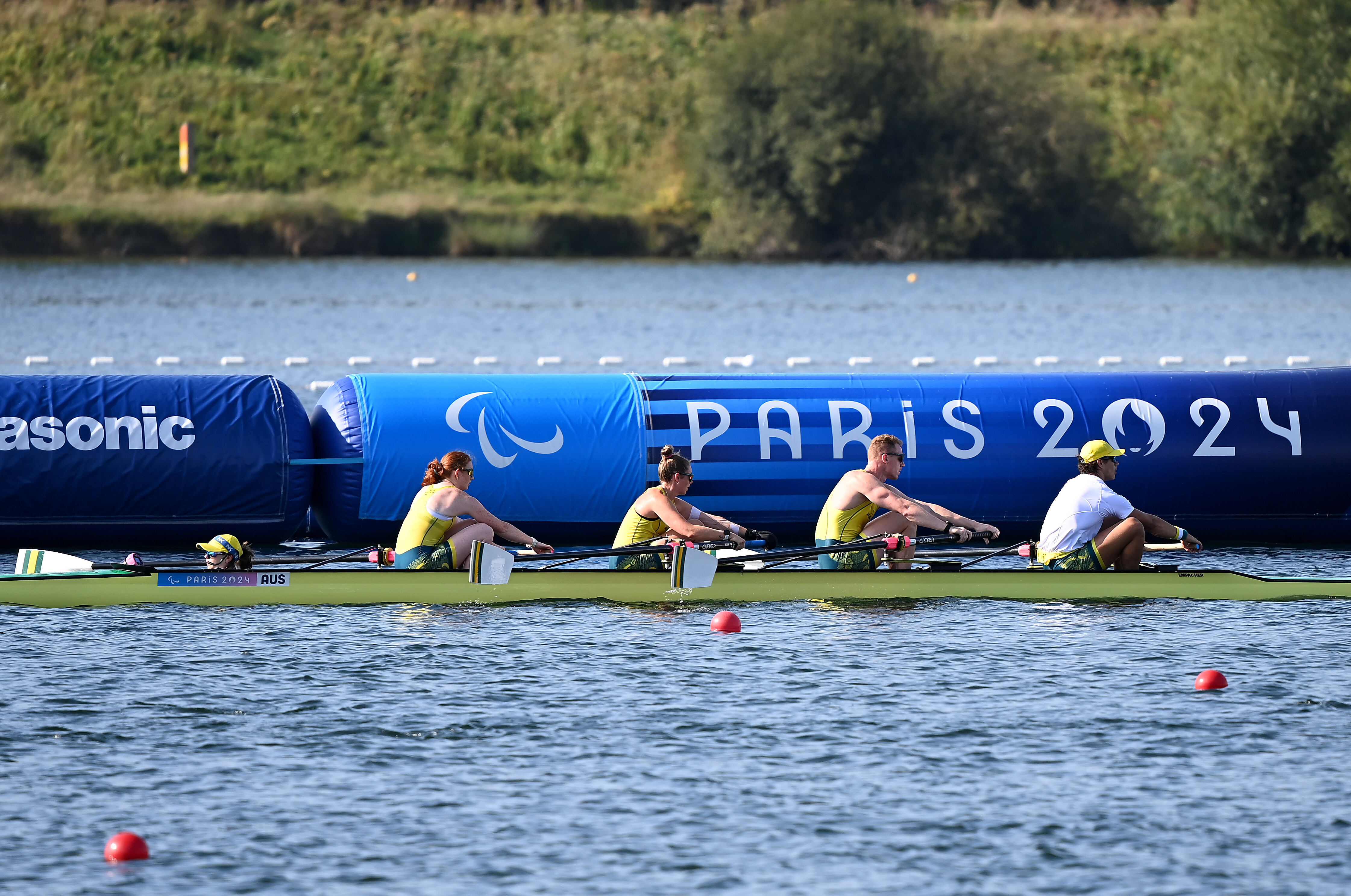 Rowsellas Shine Despite Storms on Day One of Paralympics