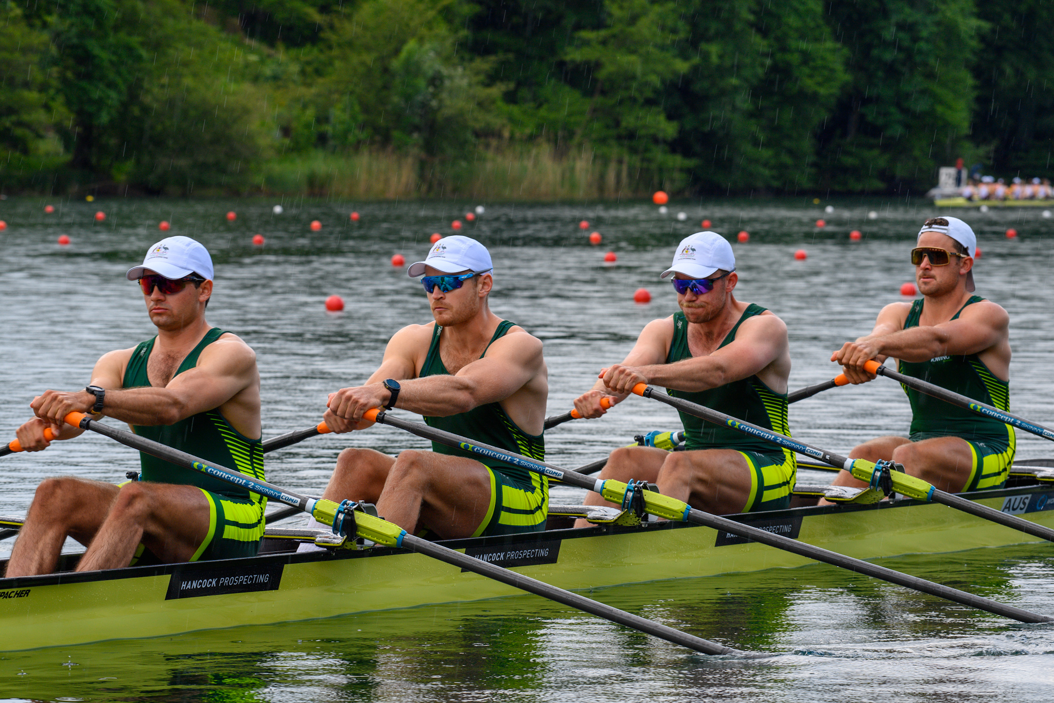 Men’s Quad Scull leads Aussie charge on day one of ‘Regatta of Death’