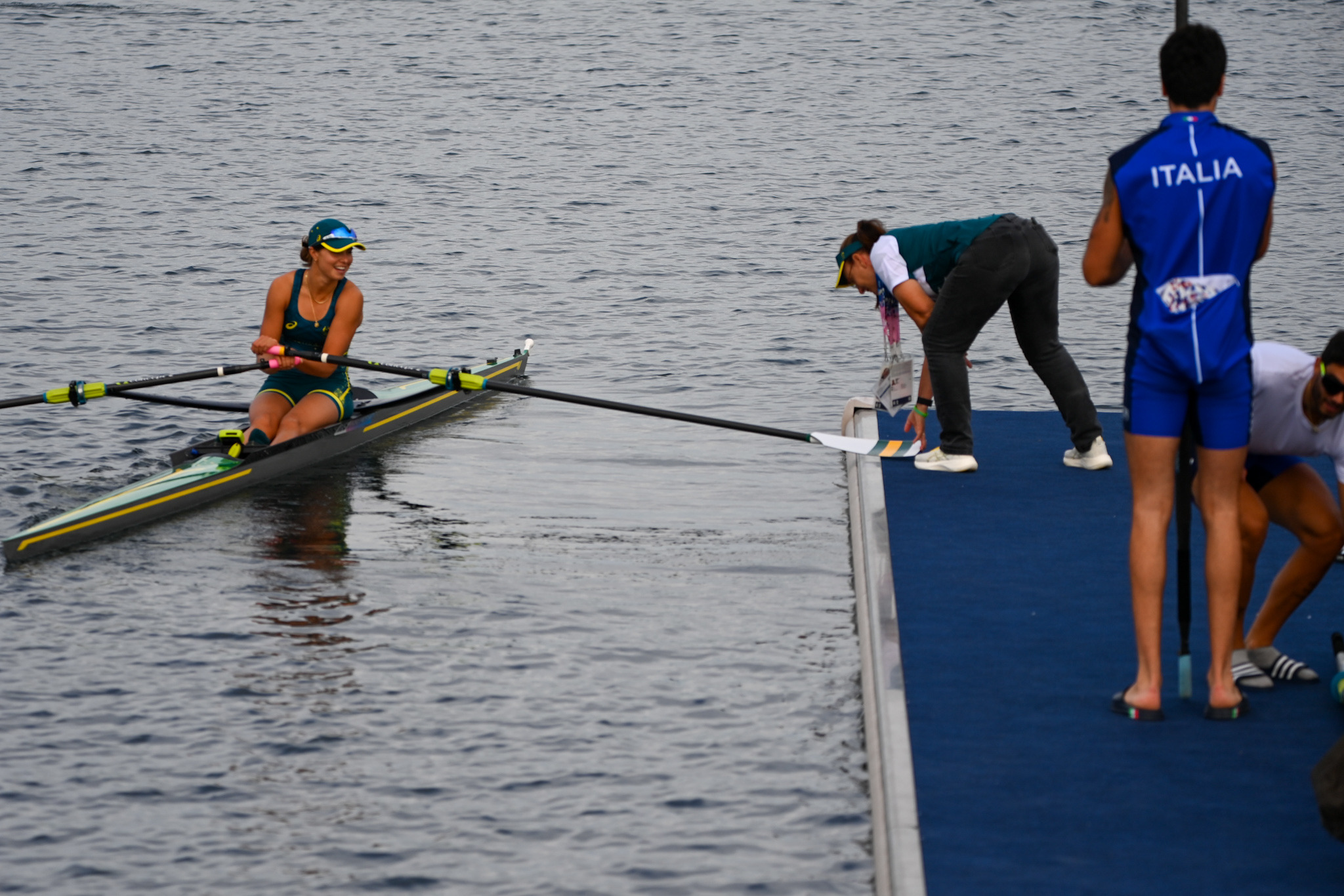 Tara Rigney, both Eights ready to rumble on final day of Olympic regatta